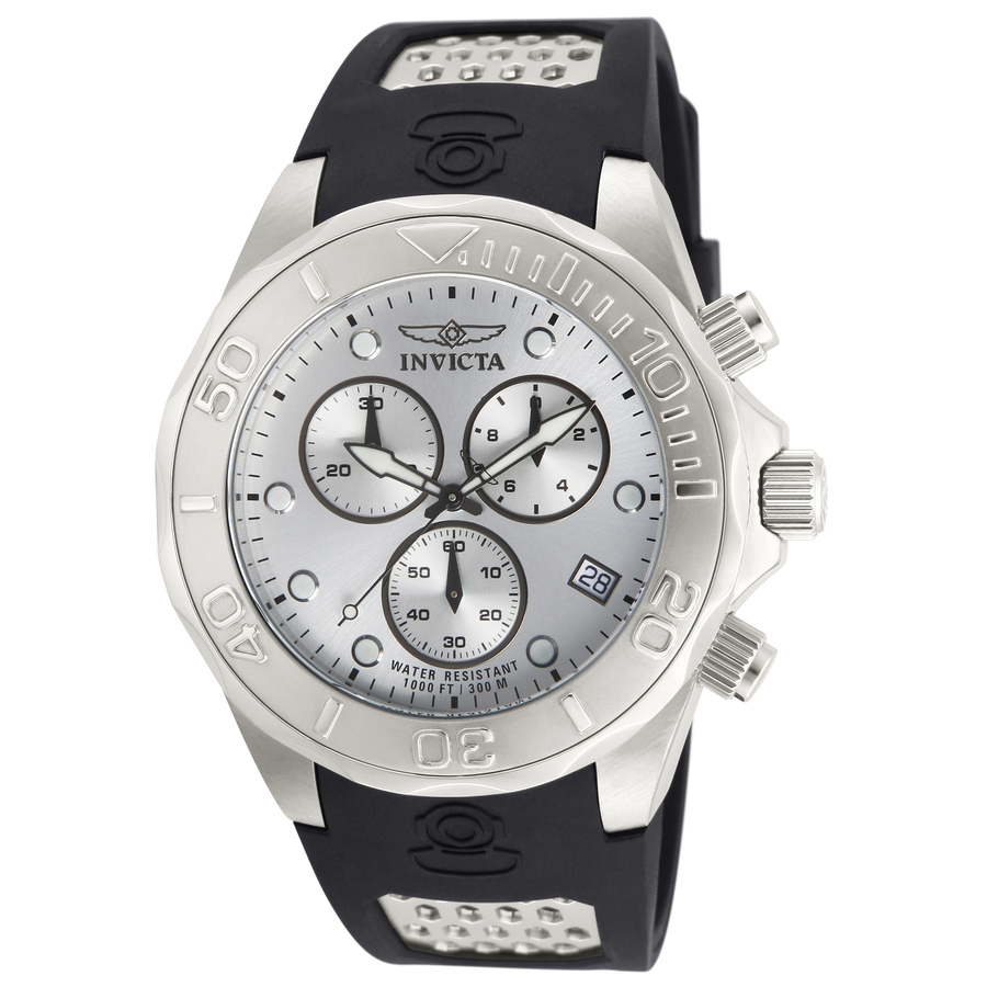 Invicta Pro Diver Silver-tone Dial Men's Watch 11469 886678114696 - Pro ...