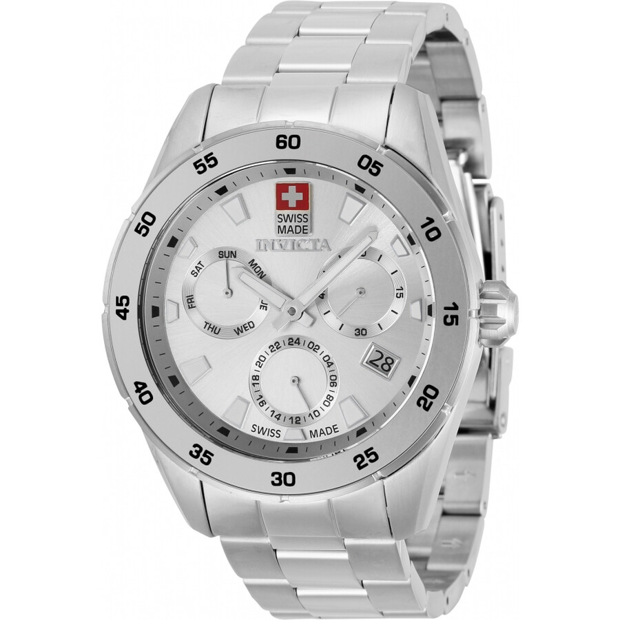Invicta Pro Diver Silver Dial Stainless Steel Men's Watch 33472 ...