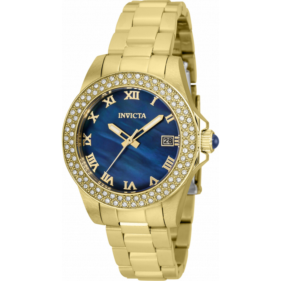 Invicta Quartz Crystal Ladies Watch 36072 886678440887 - Watches, Angel ...