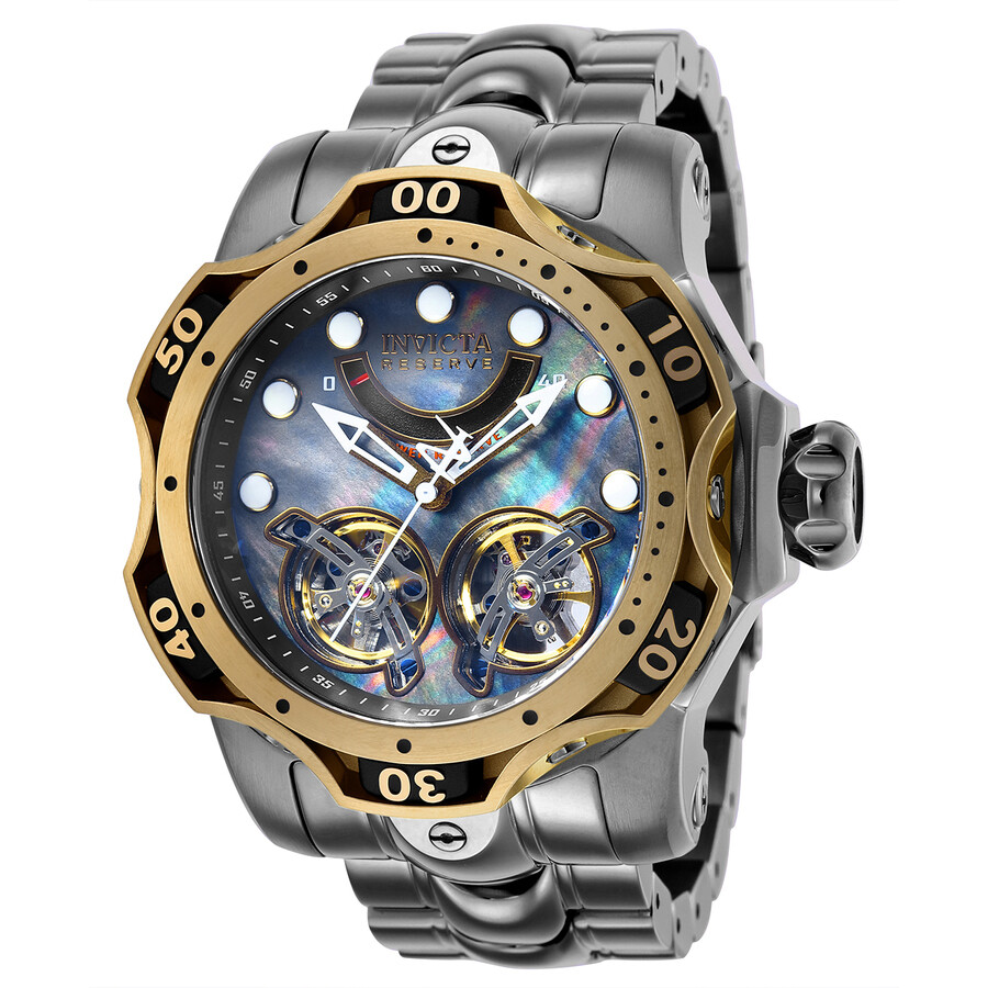Invicta Reserve Automatic Black Dial Men's Watch 35989 886678439737 ...