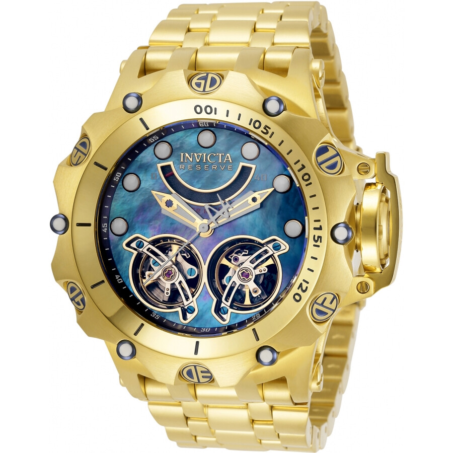Invicta Reserve Automatic Blue Dial Men's Watch 33550 886678398294 ...
