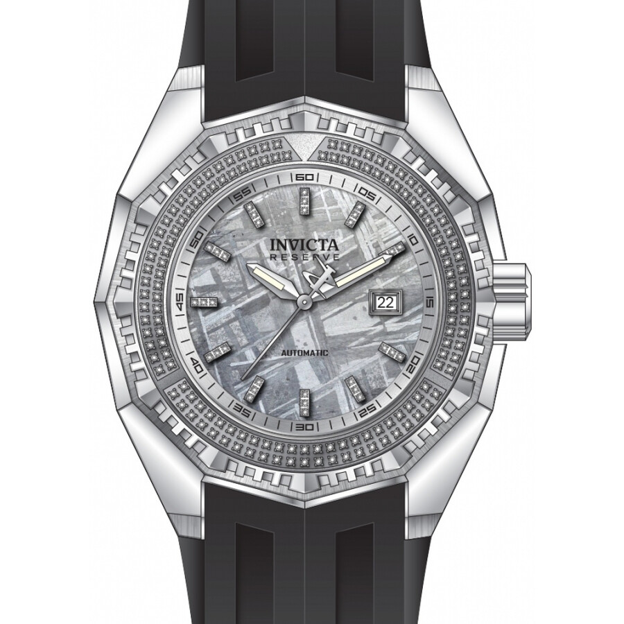 Invicta Reserve Automatic Crystal Silver Dial Men's Watch 34428 ...