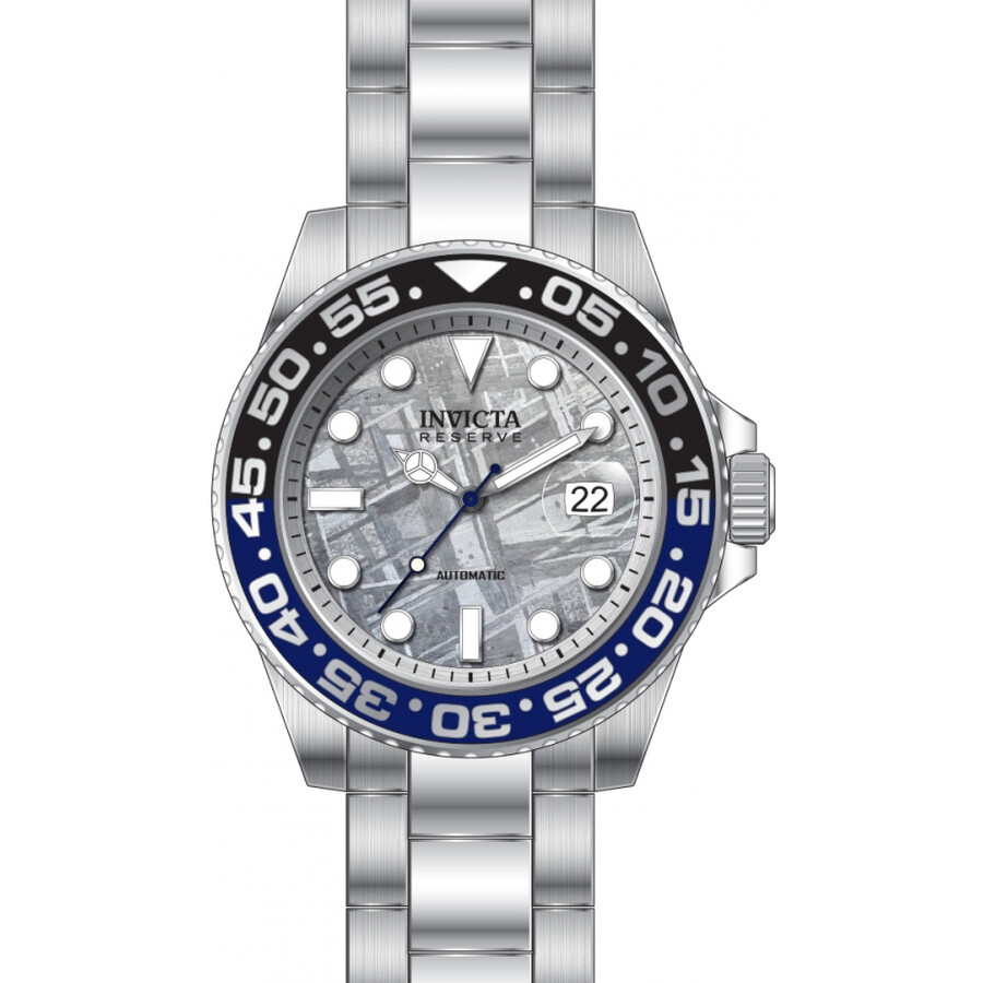 Invicta Reserve Automatic Silver Dial Batman Bezel Men's Watch 34200 ...