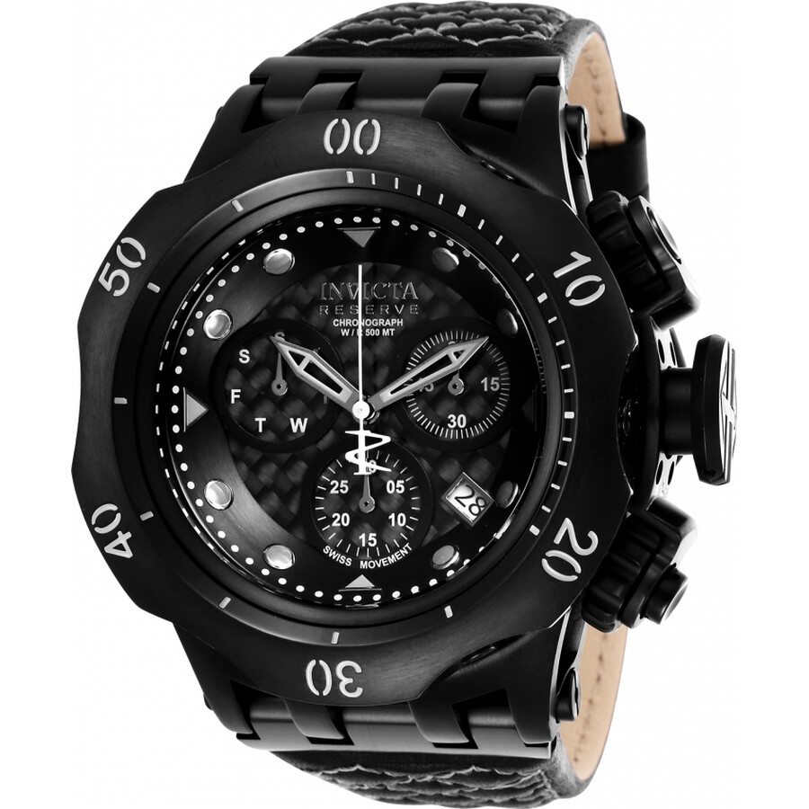 Invicta Reserve Chronograph Black Dial Men's Watch 26276 886678316700 ...