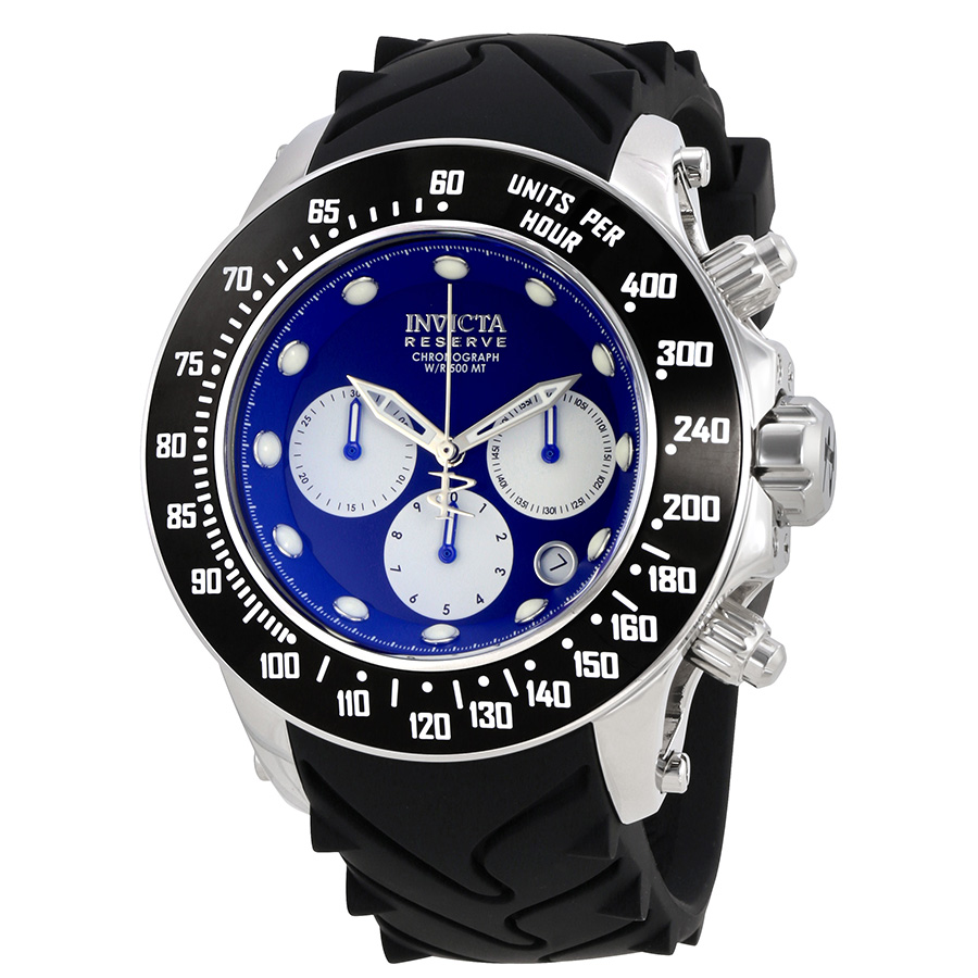 Invicta Reserve Chronograph Blue Dial Men's Watch 22137 886678271375 ...