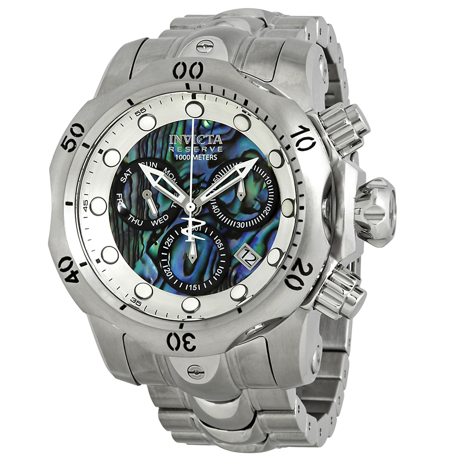 Invicta Reserve Chronograph Blue Dial Men's Watch 26579 886678320189 ...