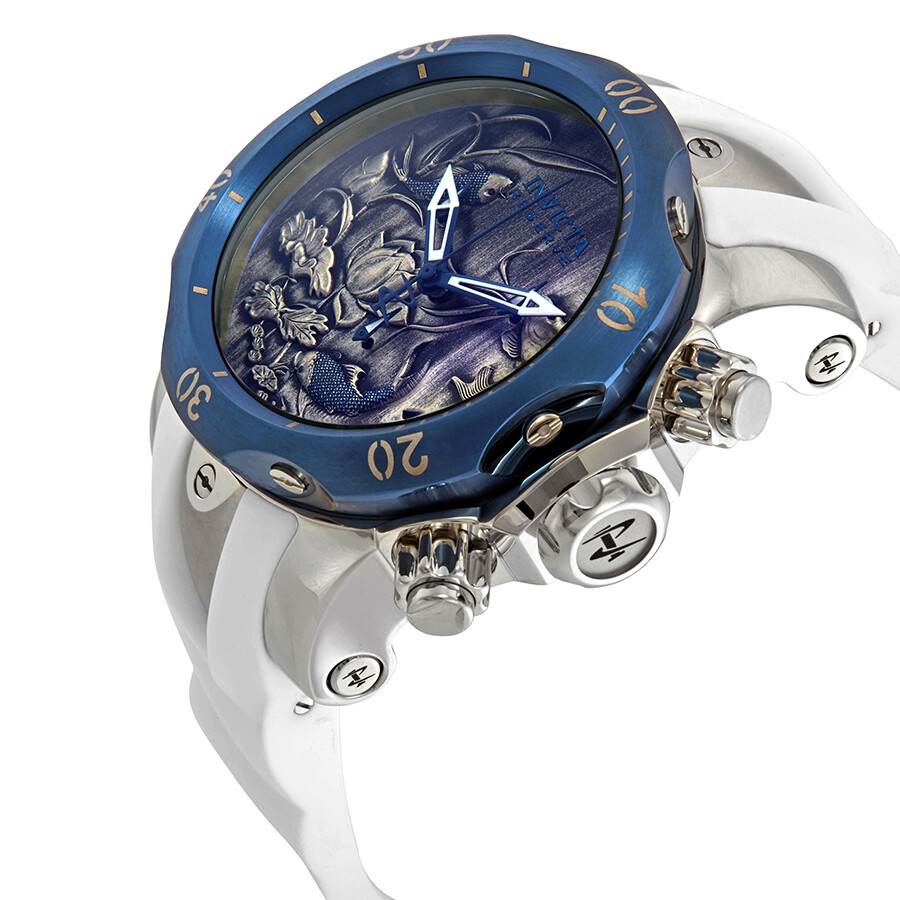 Invicta Reserve Koi Fish Chronograph Grey Dial Men's Watch 25722 ...