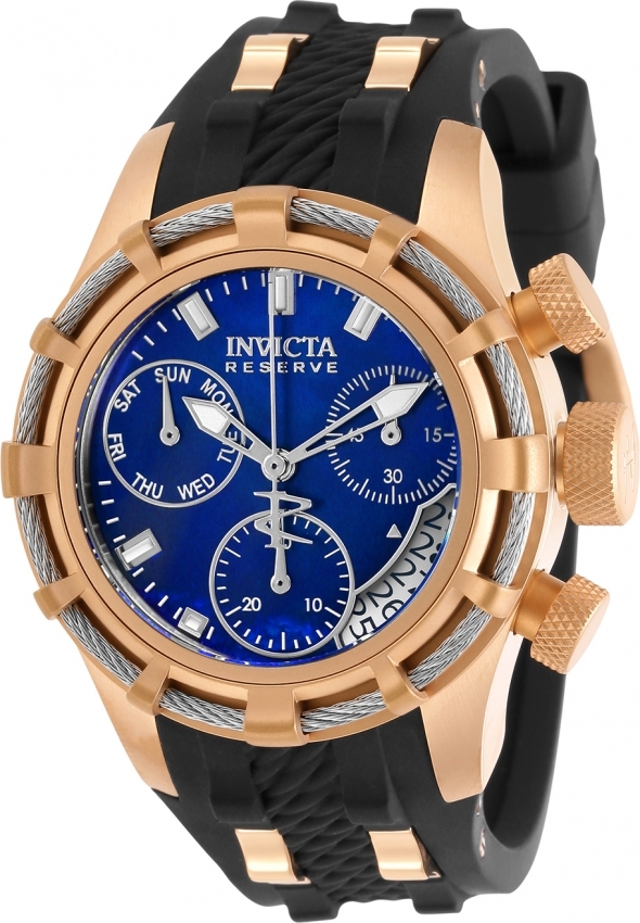 Invicta Reserve Chronograph Quartz Blue Dial Ladies Watch 30533 ...