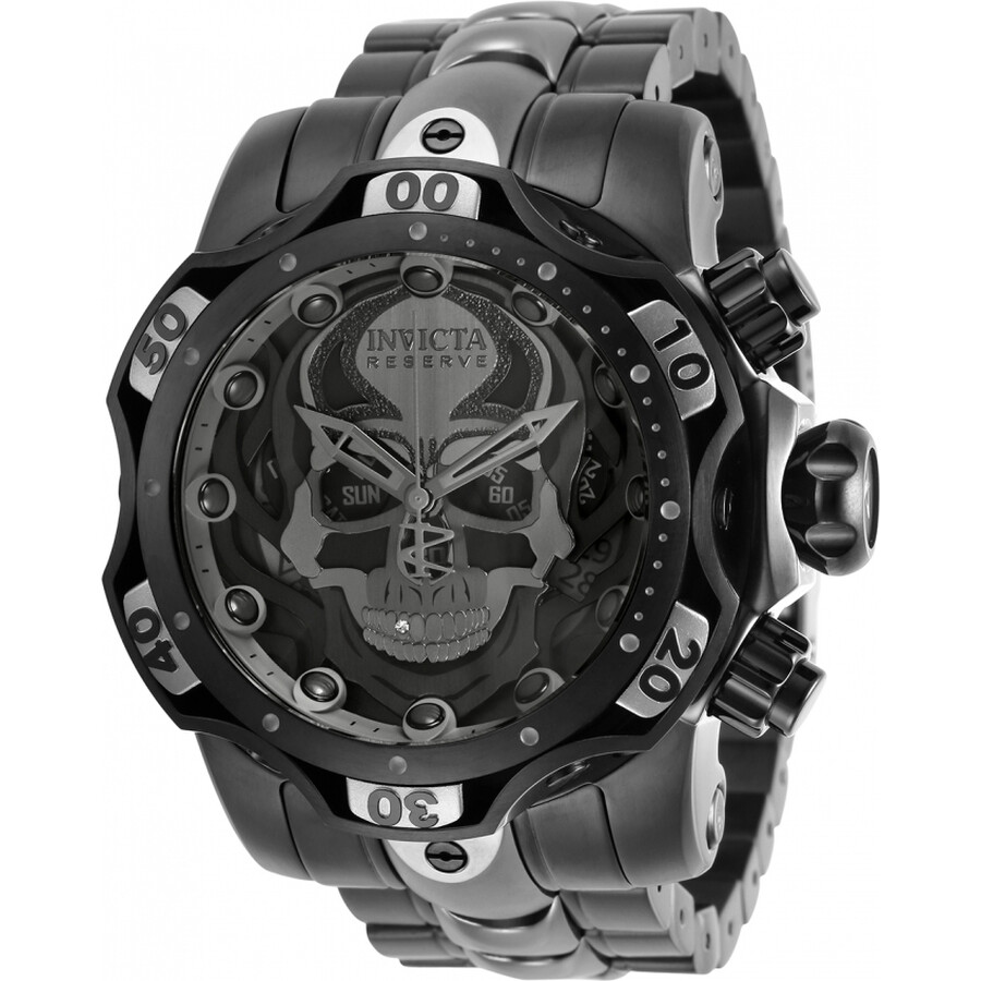 Invicta Reserve Gen III Skull Chronograph Quartz Men's Watch 30352 ...