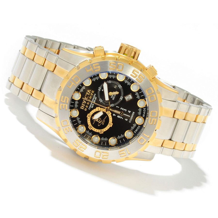 Invicta Reserve Leviathan Evolution Swiss Made Chronograph Men's Watch ...