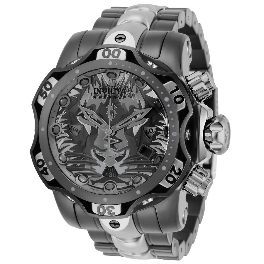 Invicta Reserve Lion Chronograph Quartz Men's Watch 31777 886678375172 ...