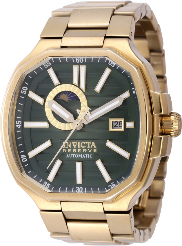 Invicta Reserve Object D Art GMT Automatic Green Dial Men's Watch 45576 ...