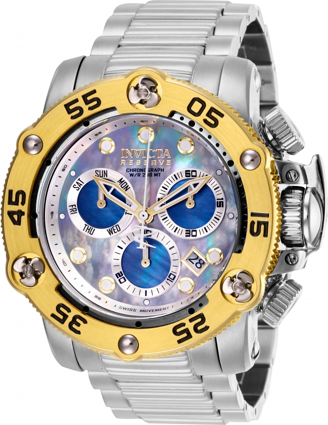 Invicta Reserve Sea Hunter Propeller Chronograph Quartz Men's Watch ...
