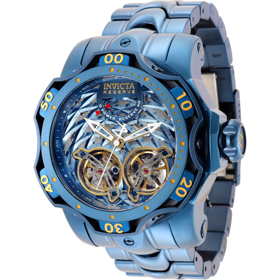 Invicta Reserve Venom Automatic Blue Dial Men's Watch 35992 ...