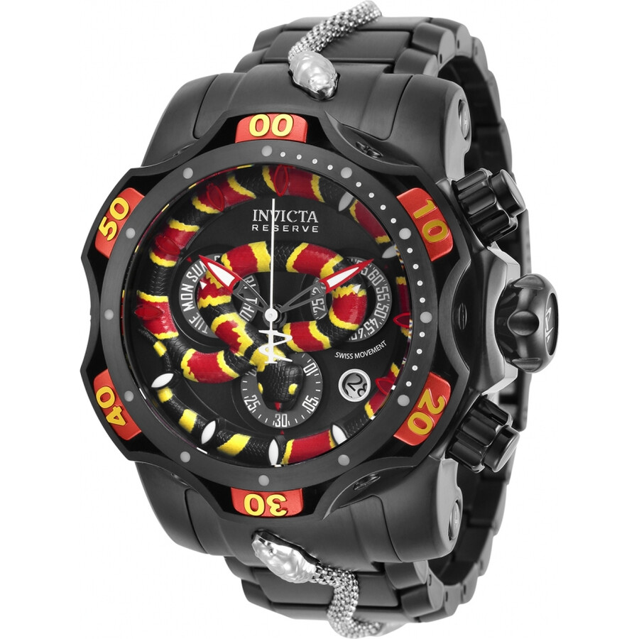 Invicta Reserve Venon Snake Chronograph Quartz Men's Watch 32037 ...