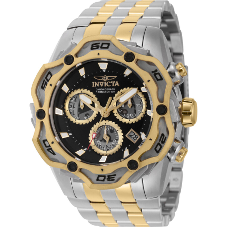Invicta Ripsaw Chronograph Quartz Black Dial Men's Watch 44089 ...