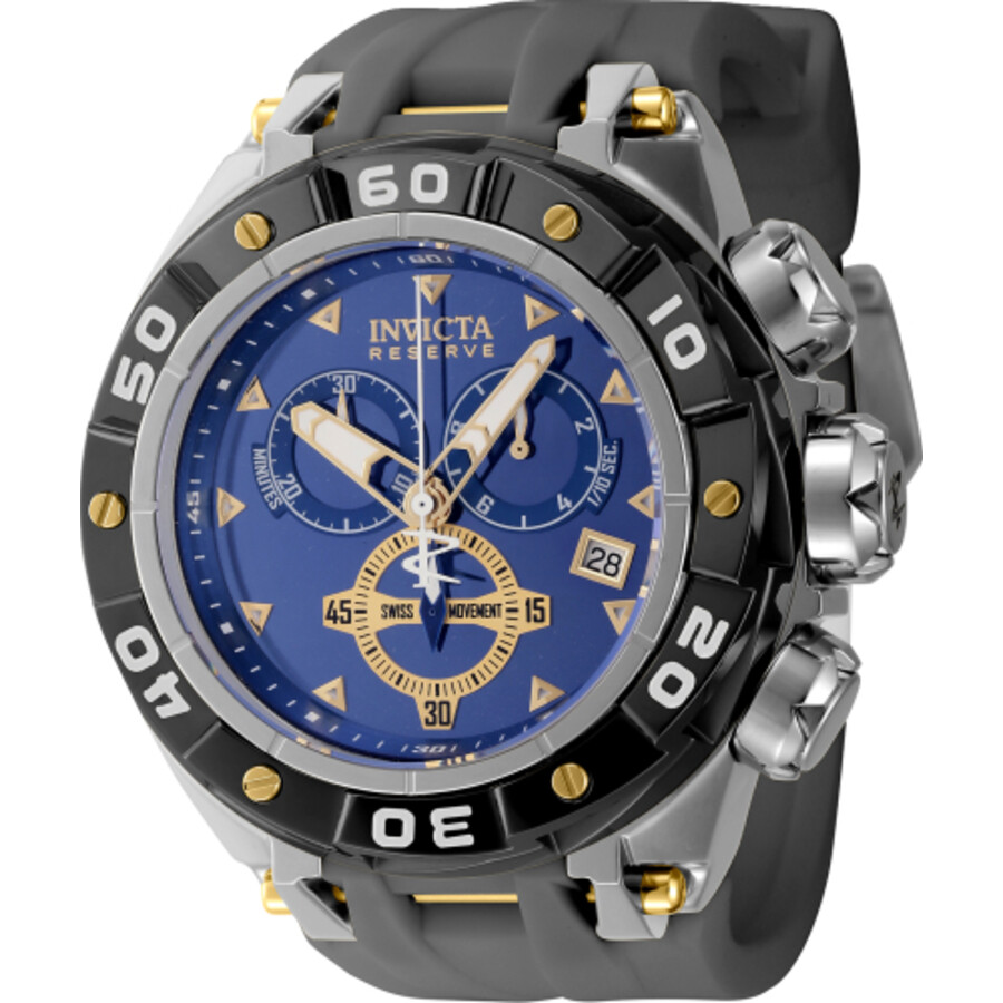 Invicta Ripsaw Chronograph Quartz Blue Dial Men's Watch 45293 ...