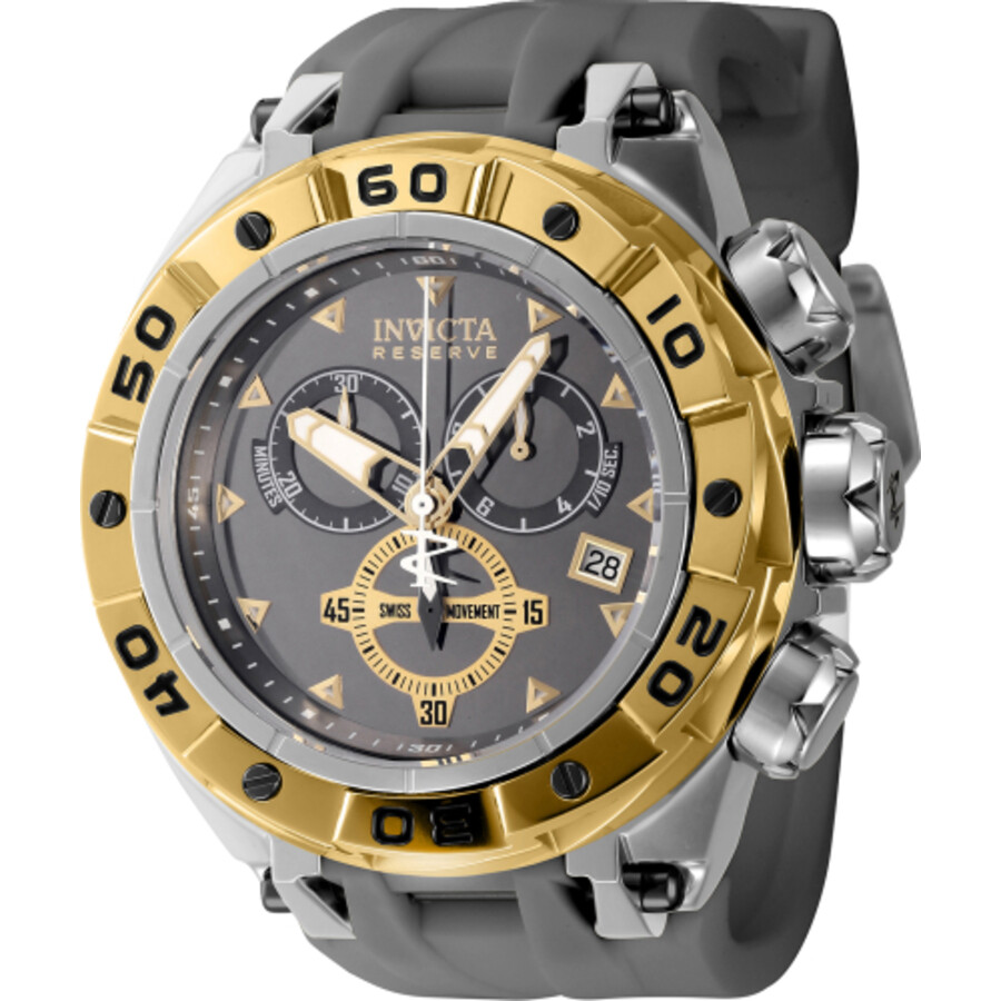 Invicta Ripsaw Chronograph Quartz Grey Dial Men's Watch 45290 ...