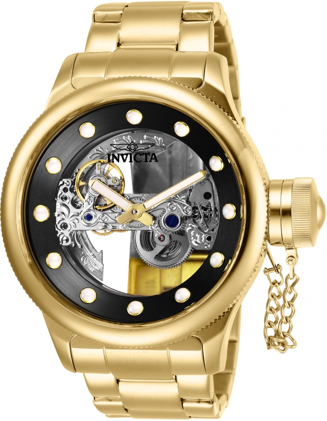 Invicta Russian Diver Automatic Black Dial Men's Watch 26270 ...