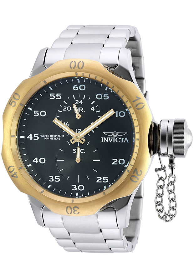 Invicta Russian Diver Black Dial Men's Watch 19279 886678237524 ...