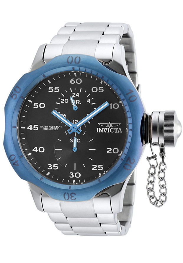 Invicta Russian Diver Black Dial Men's Watch 19281 886678237548 ...
