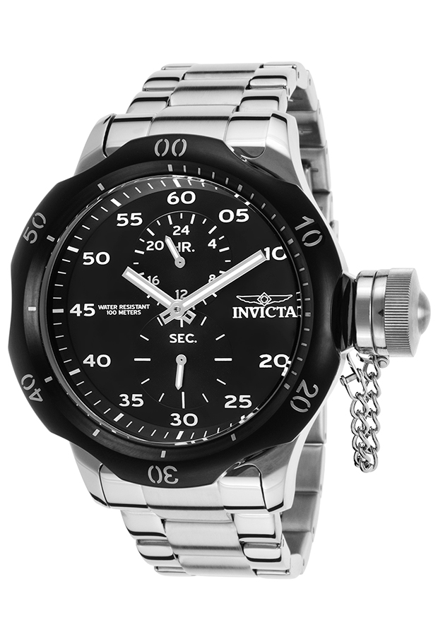 Invicta Russian Diver Black Dial Men's Watch 19278 886678237517 ...