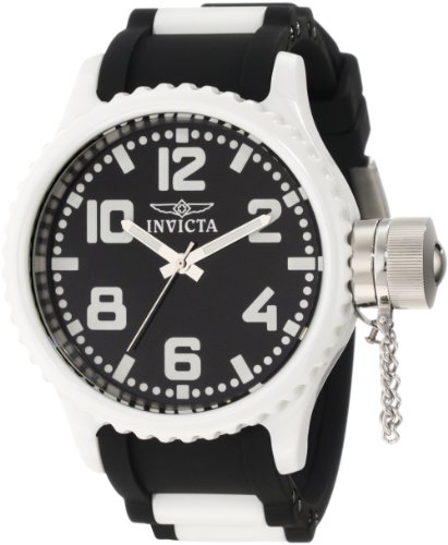 Invicta Russian Diver Black Dial Polyurethane With Ceramic Barrels ...