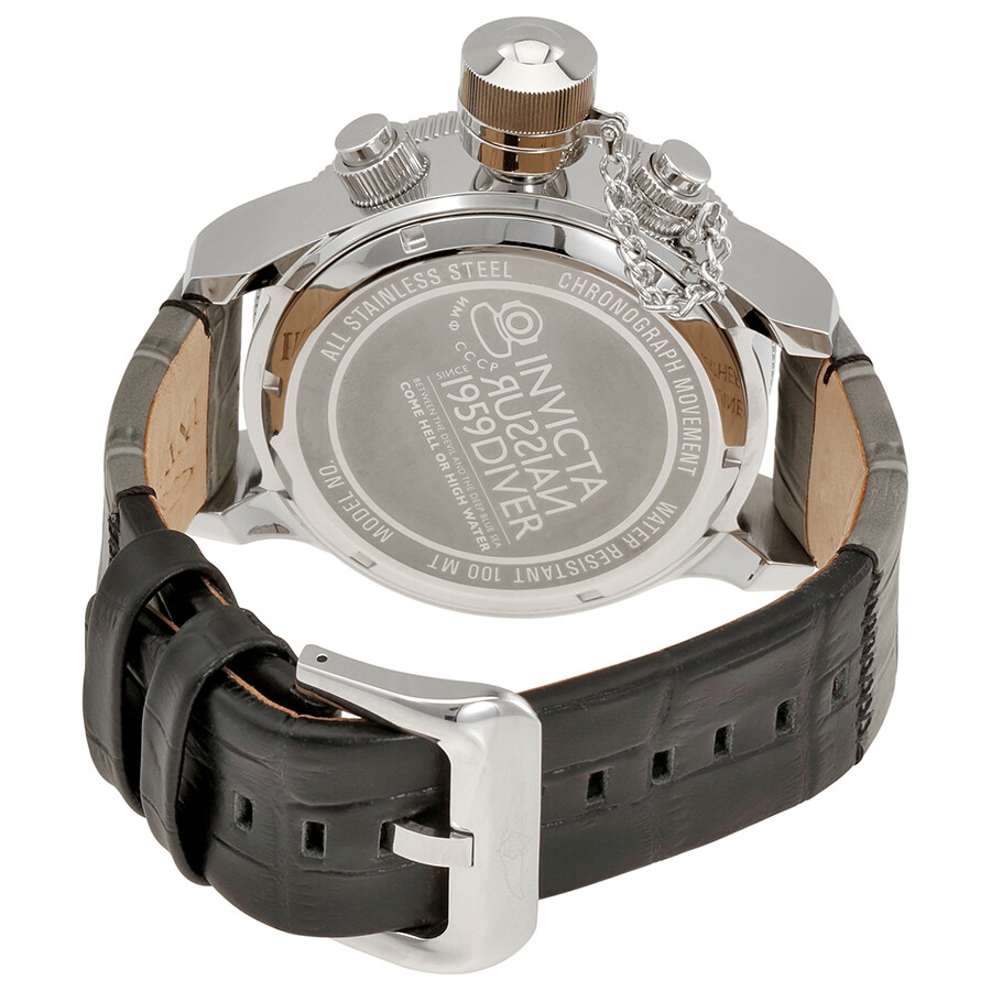 Invicta Russian Diver Chronograph Black Dial Men's Watch 22287 ...