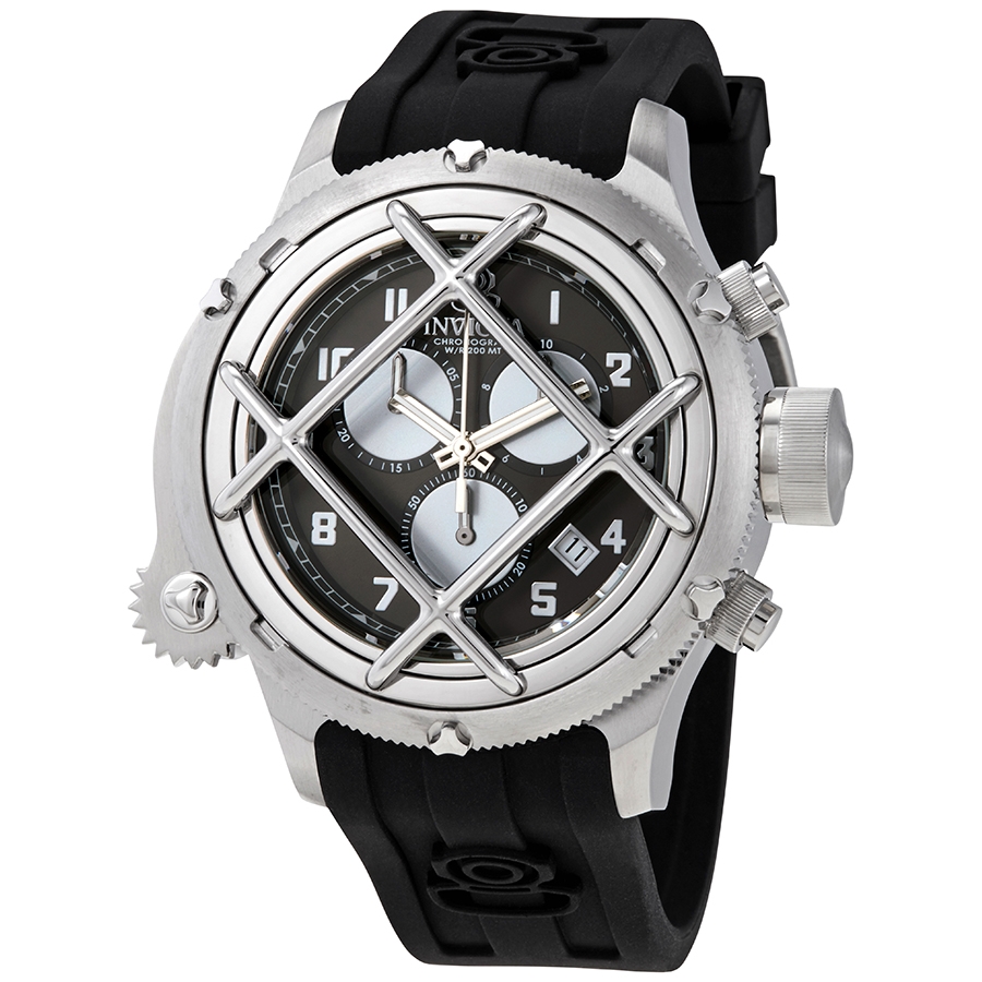 Invicta Russian Diver Chronograph Quartz Black Dial Men's Watch 27723 ...