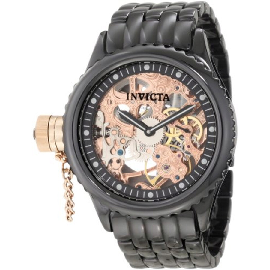 Invicta Russian Diver Lefty Skeleton Ceramic Men's Watch 1926 ...