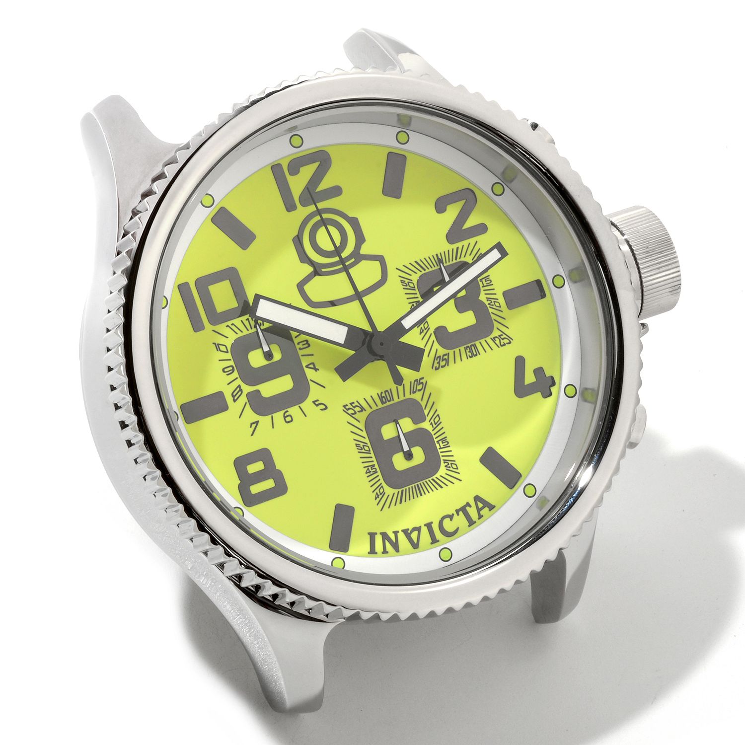 Invicta Russian Diver Limited Edition Yellow Dial Desk Clock 1785 ...