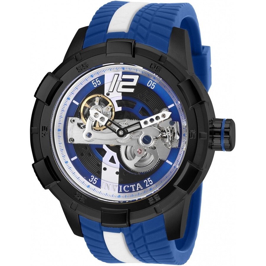 Invicta S1 Rally Automatic Blue Dial Men's Watch 28591 886678340637 ...