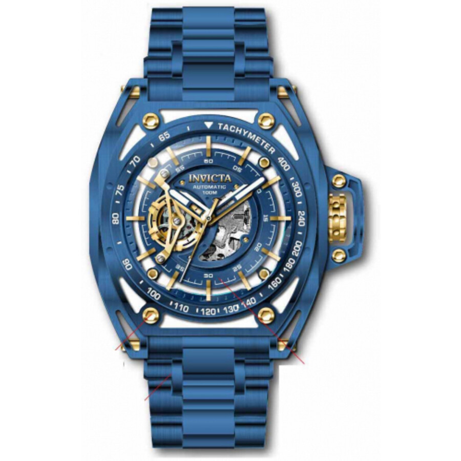 Invicta S1 Rally Automatic Blue Dial Men's Watch 38150 886678519125 ...