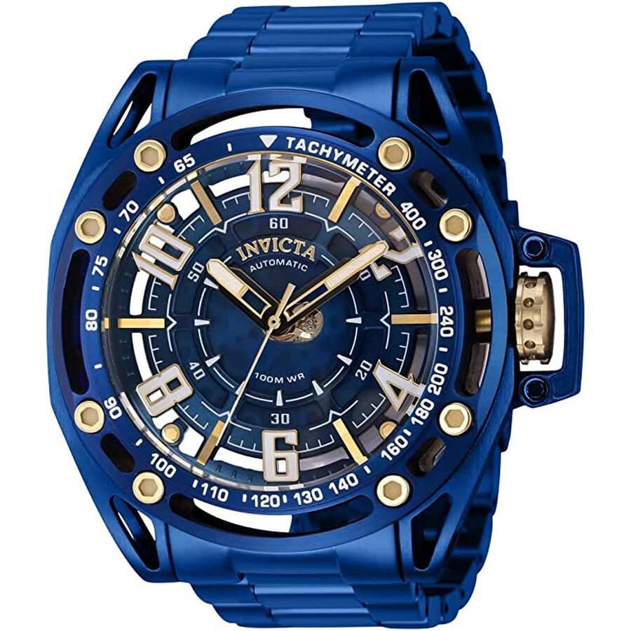 Invicta S1 Rally Automatic Blue Dial Men's Watch 39152 886678529940 ...