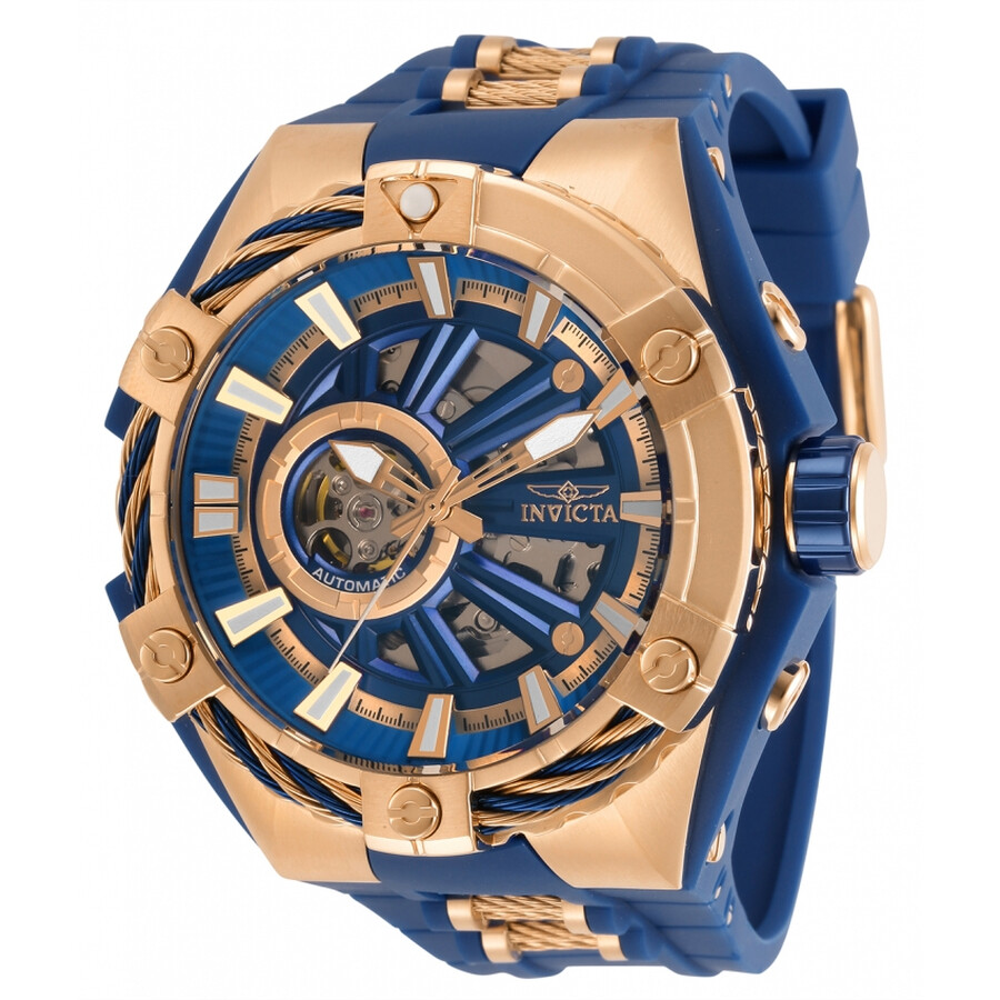 Invicta S1 Rally Automatic Blue Dial Open Heart Men's Watch 28863 ...