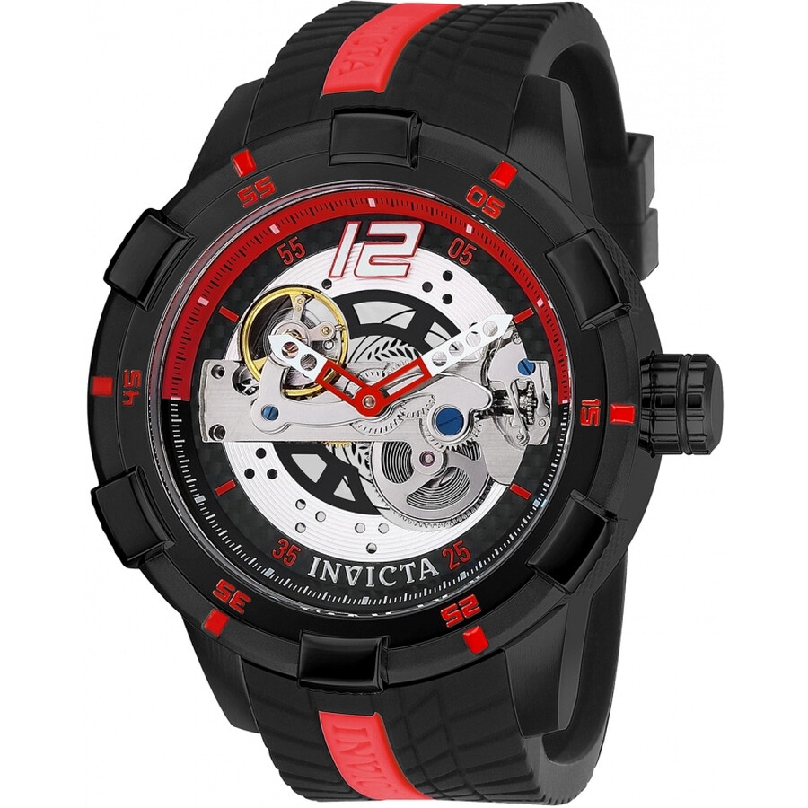 Invicta S1 Rally Automatic Silver Dial Men's Watch 26619 886678320585 ...