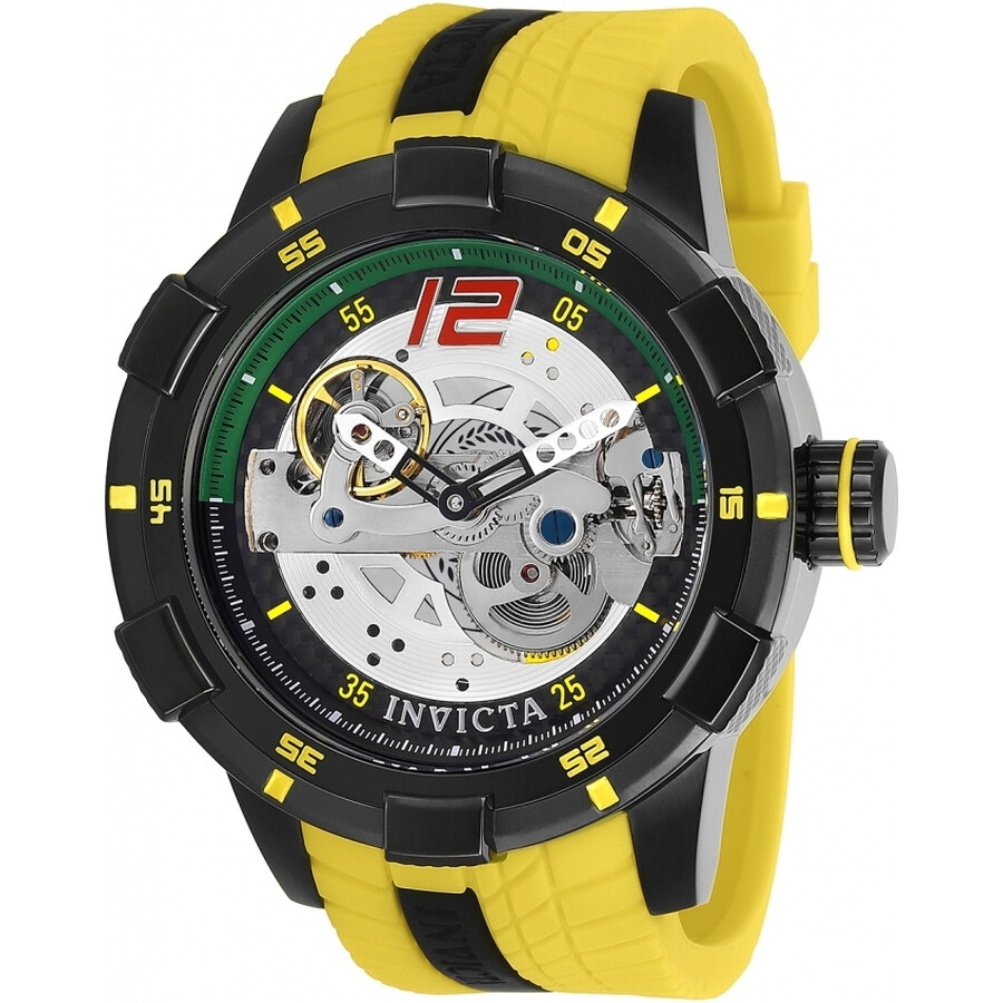 Invicta S1 Rally Automatic Silver Dial Men's Watch 26617 886678320561 ...