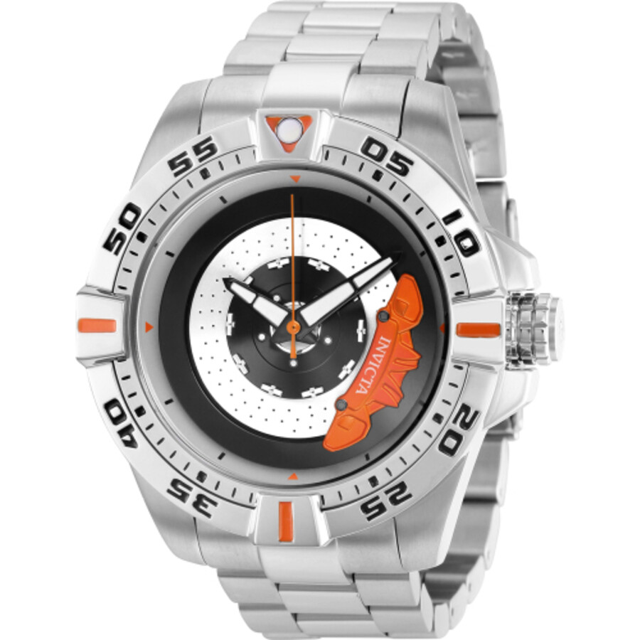 Invicta S1 Rally Automatic Silver Dial Men's Watch 37048 886678458028 ...