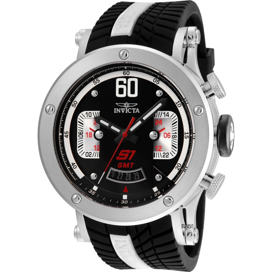 Invicta S1 Rally Black Dial Men's Watch 24674 886678298587 - Invicta ...