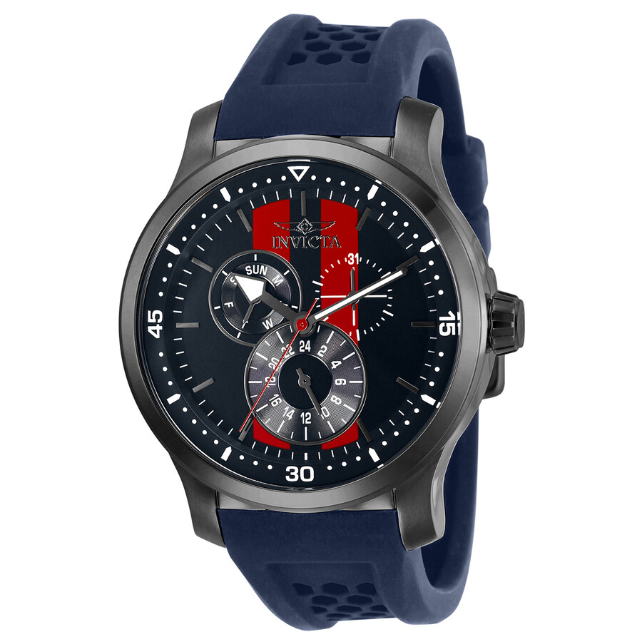 Invicta S1 Rally Blue and Red Dial Quartz Men's Watch 30086 ...