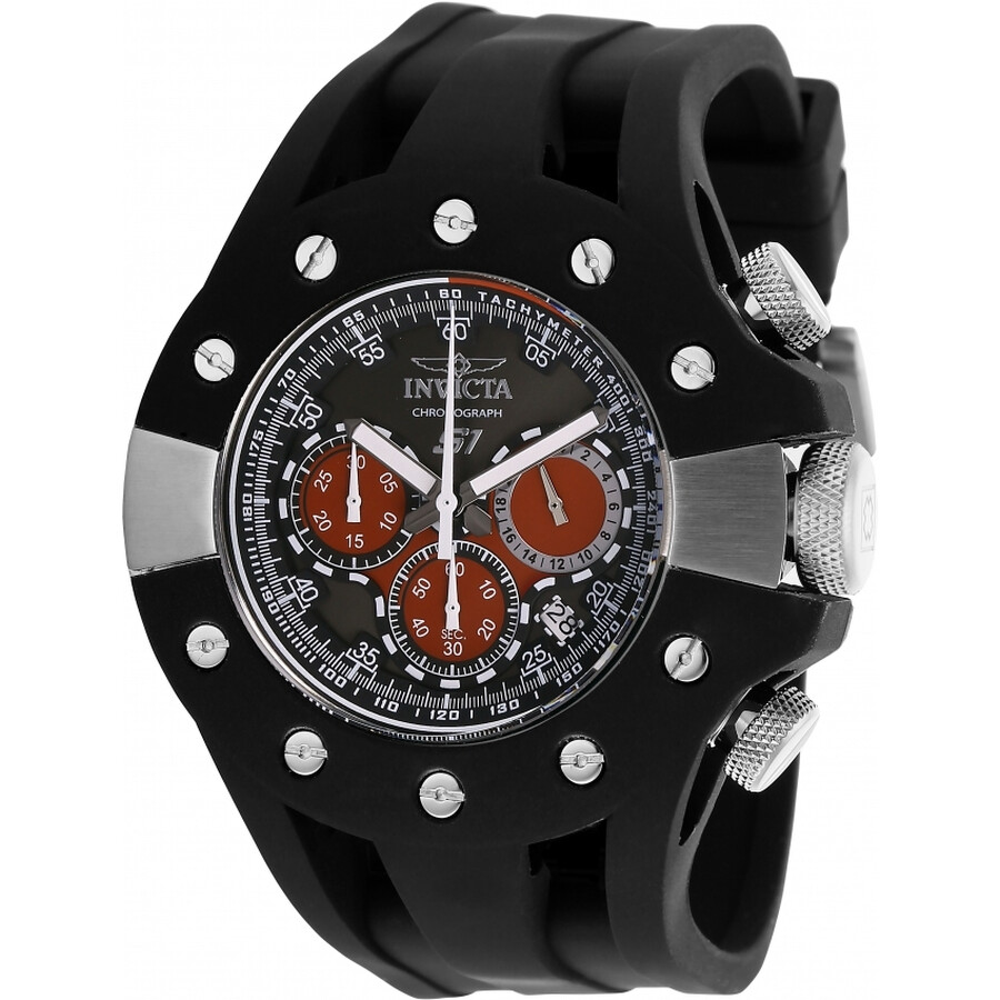 Invicta S1 Rally Chronograph Black Dial Men's Watch 28564 886678340361 ...