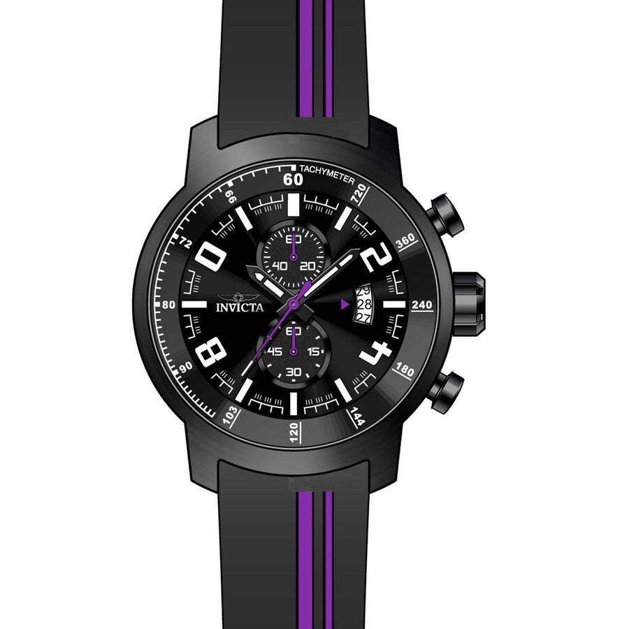 Invicta S1 Rally Chronograph Black Dial Men's Watch 20219 886678250271 ...