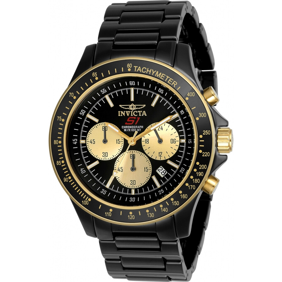 Invicta S1 Rally Chronograph Black Dial Men's Watch 23838 886678289851 ...