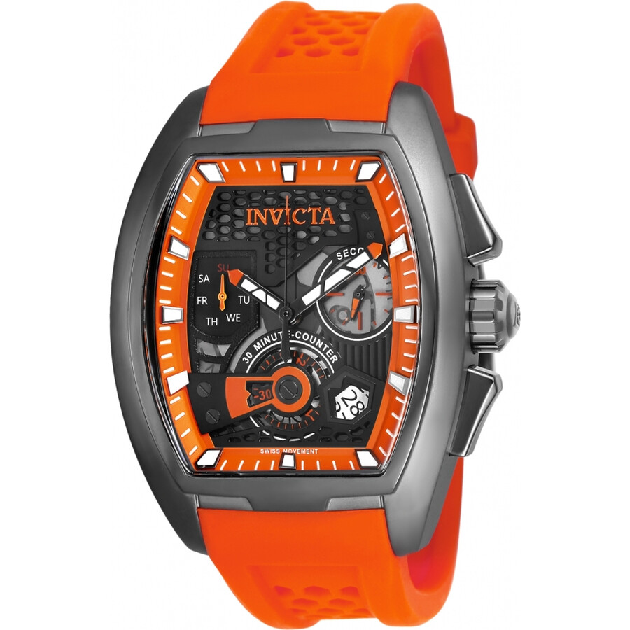 Invicta S1 Rally Chronograph Black Dial Men's Watch 25937 886678313211 ...