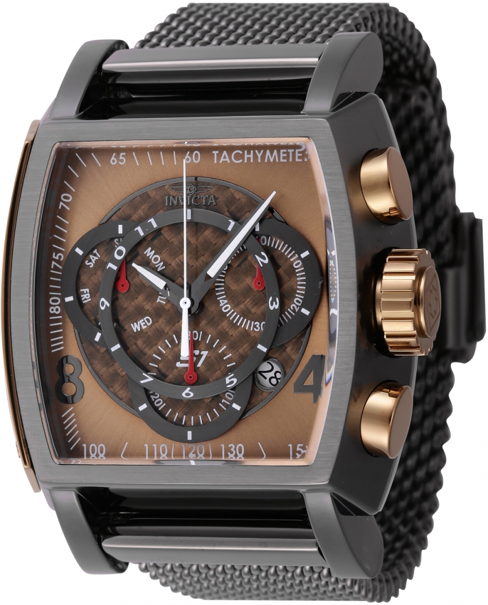 Invicta S1 Rally Chronograph Khaki and Gunmetal Dial Men's Watch 46016 ...