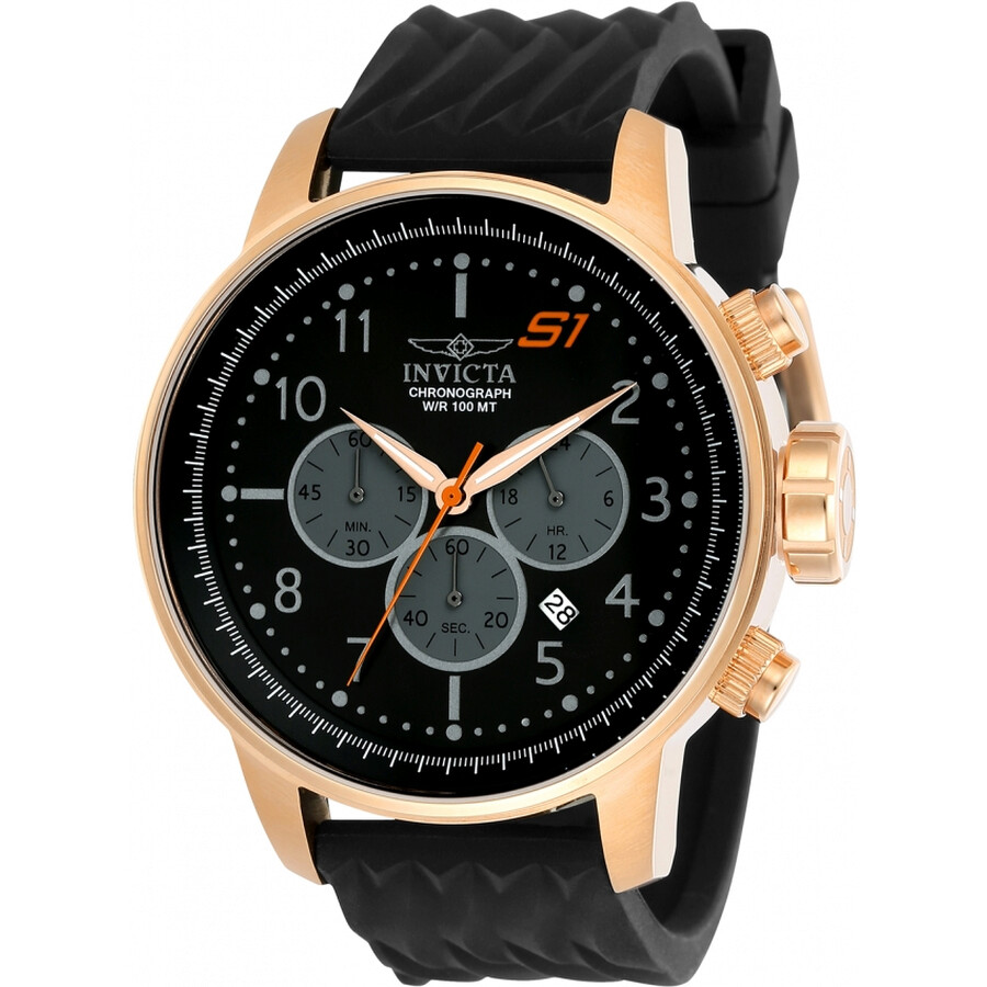 Invicta S1 Rally Chronograph Quartz Black Dial Men's Watch 23818 ...