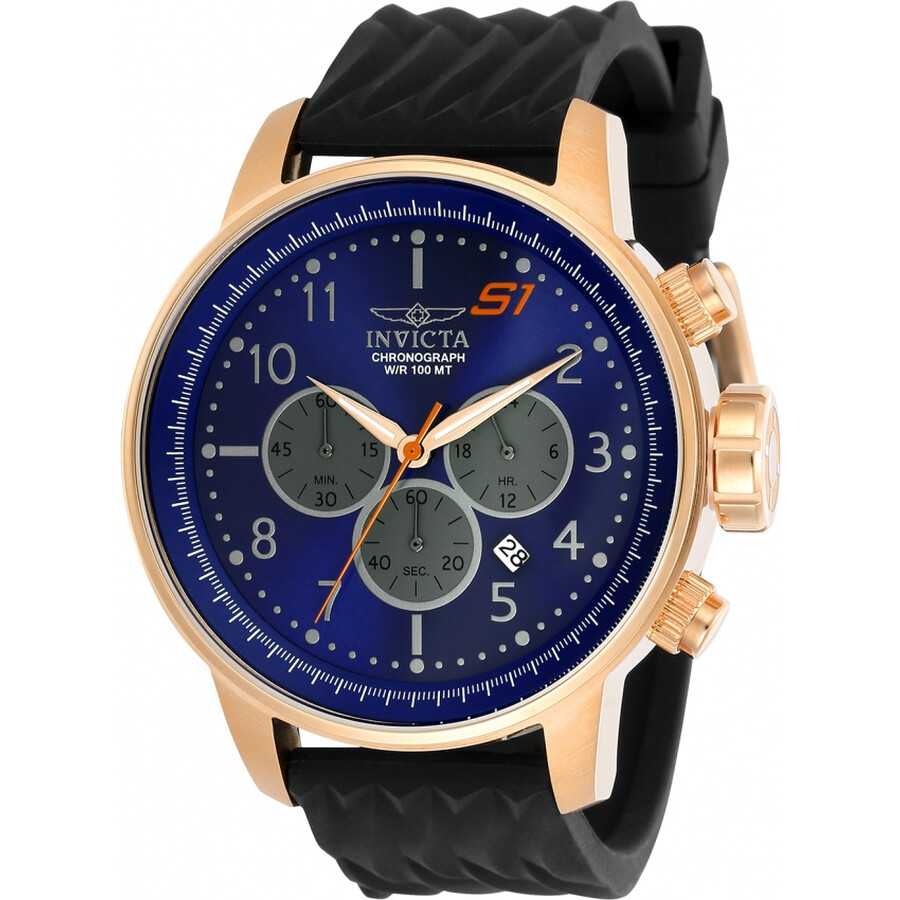 Invicta S1 Rally Chronograph Quartz Blue Dial Men's Watch 23817 ...