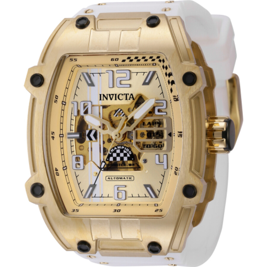 Invicta S1 Rally Diablo Automatic Gold Dial Men's Watch 44151 ...