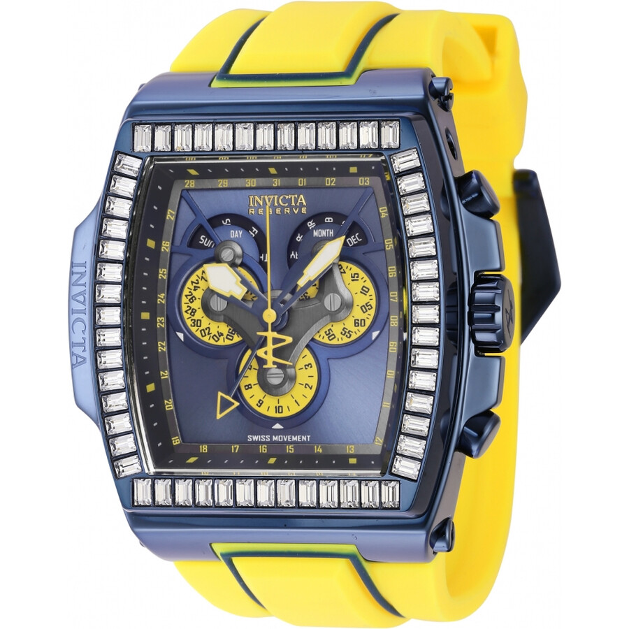 Invicta S1 Rally Diablo Chronograph Full Calendar Quartz Crystal Men's ...