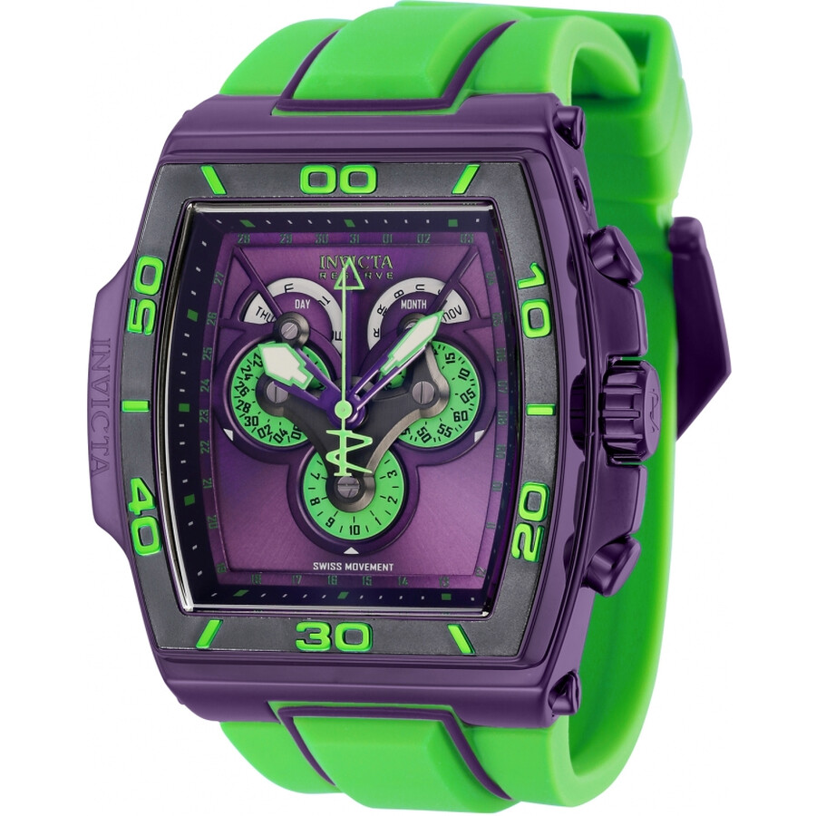 Invicta S1 Rally Diablo Chronograph Full Calendar Quartz Men's Watch ...